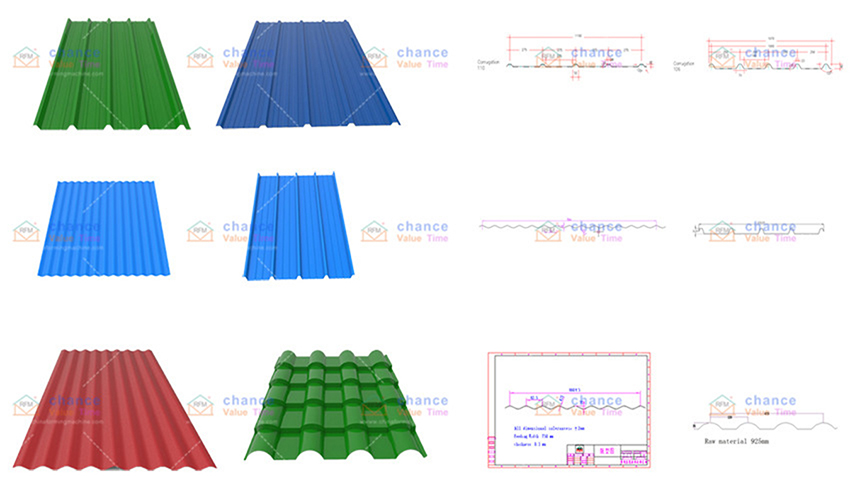 High-end double-layer tile press - Roll Forming Machine | Roll Forming ...