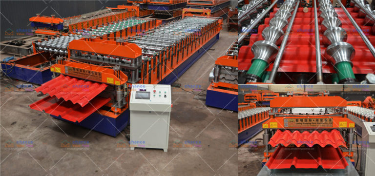 High-end double-layer tile press - Roll Forming Machine | Roll Forming ...
