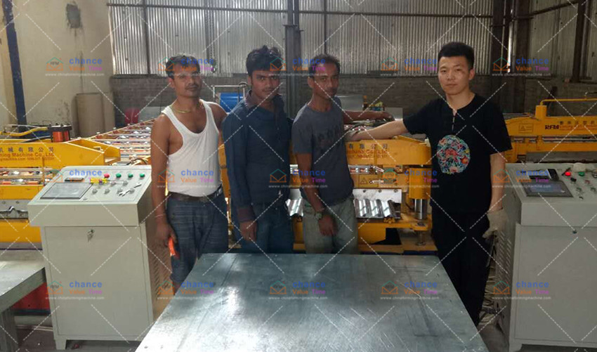 High-end double-layer tile press - Roll Forming Machine | Roll Forming ...